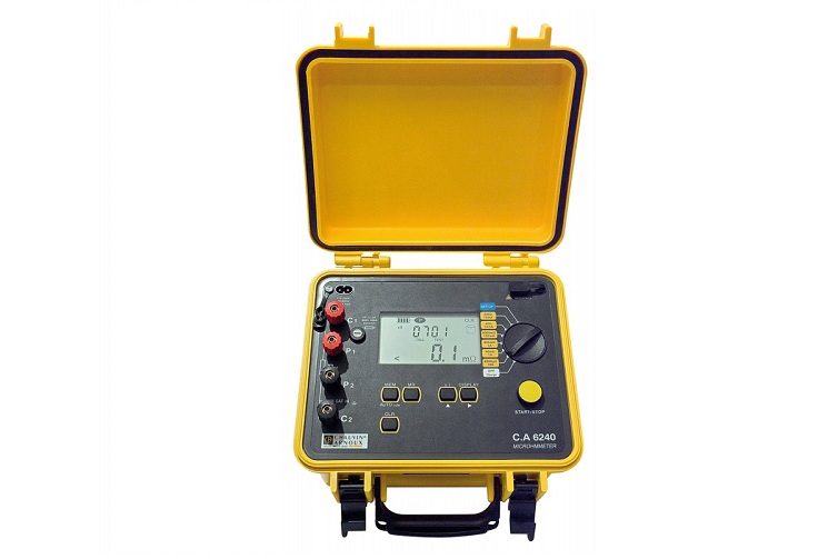 Thiết bị đo điện trở nhỏ micro-ohm Chauvin model C.A 6240 - CÔNG TY CỔ ...